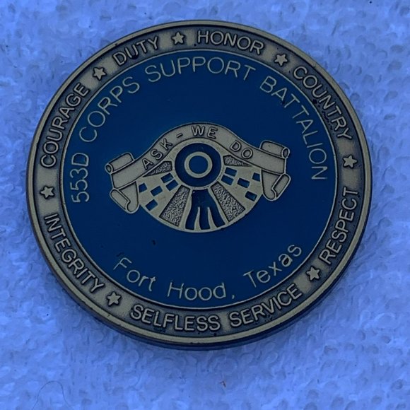 U.S. Army | Accessories | Military 553d Corps Support Battalion Fort ...